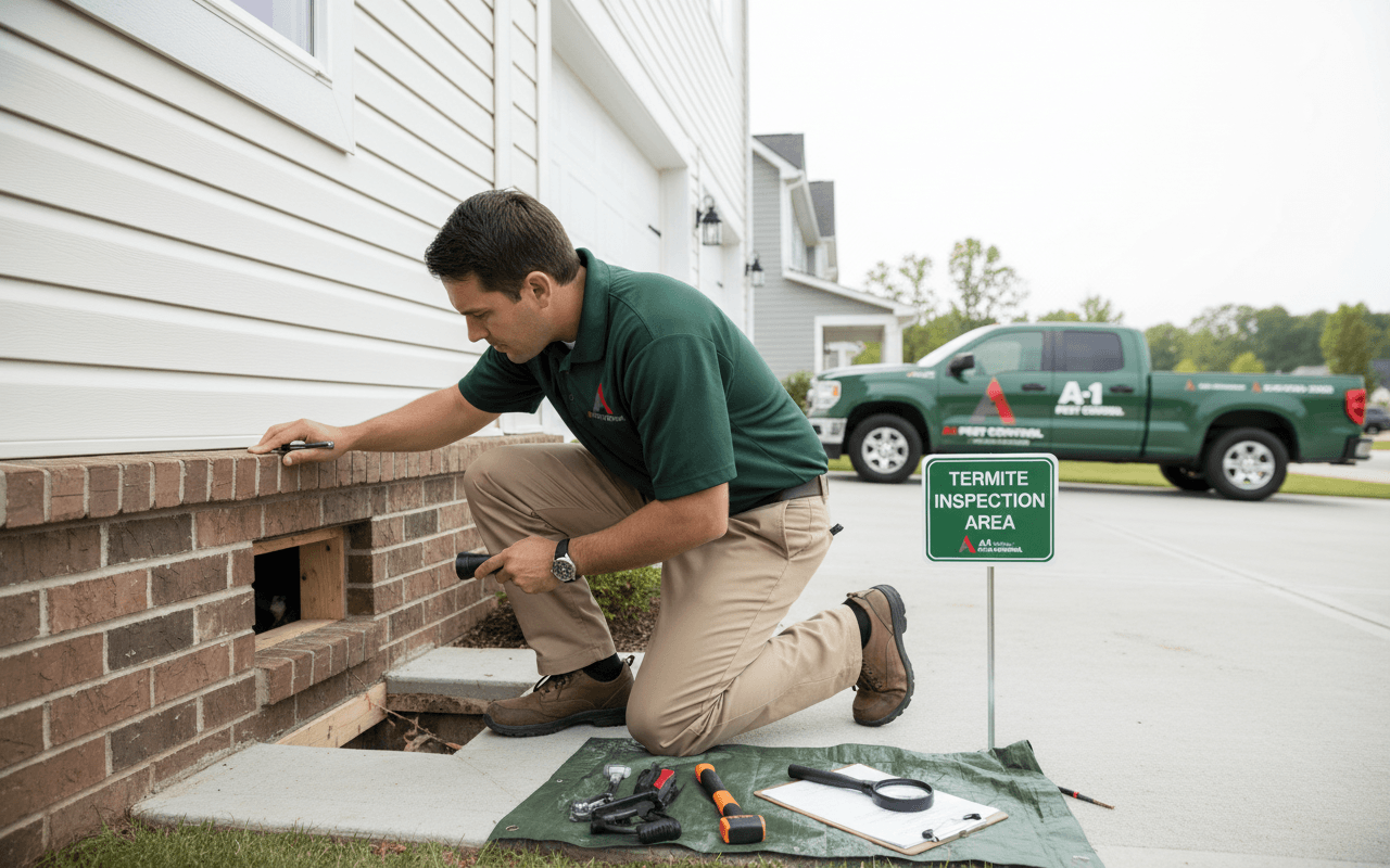 Understanding Termite Damage in NC | A-1 Pest Control
